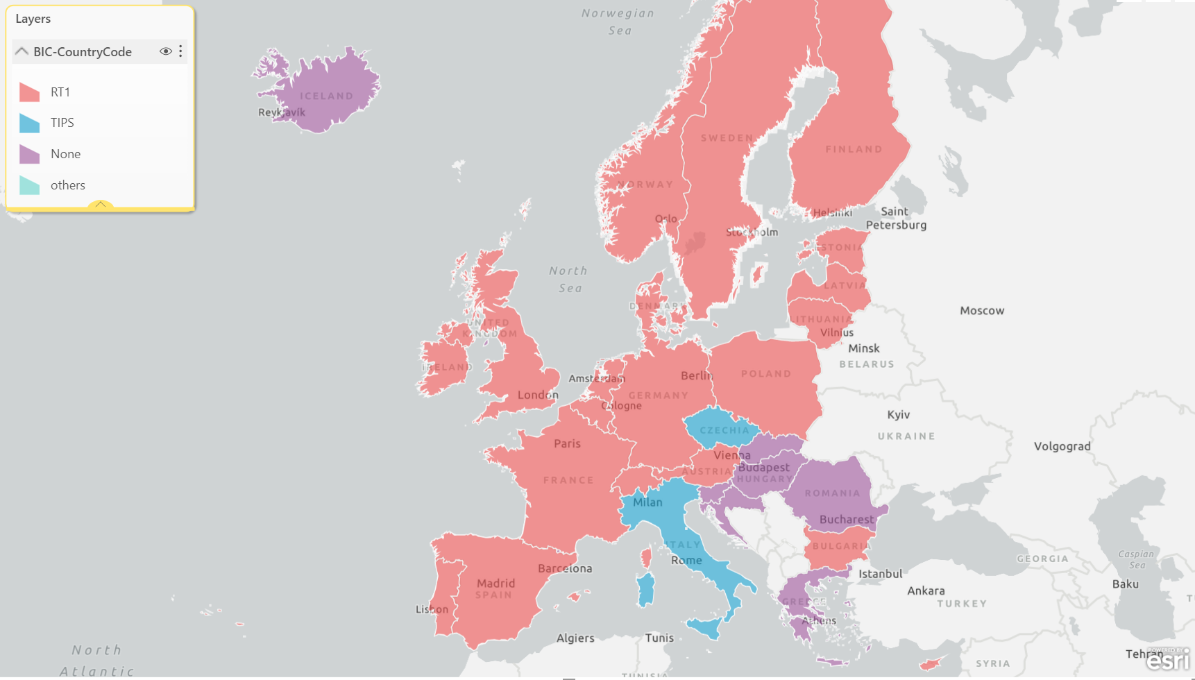 SCT Instant Payment: participation analysis within SEPA area (August 2020)